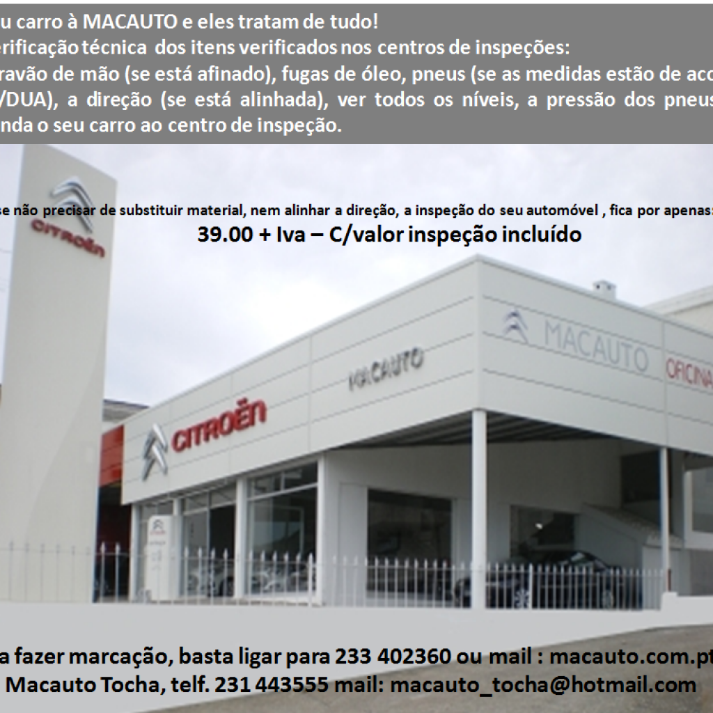 Campanha especial do nosso parceiro MACAUTO - CREDIMÉDIA - Corretores ...